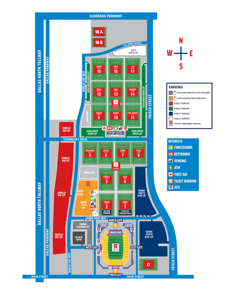 Toyota Soccer Complex - Texas Club Soccer